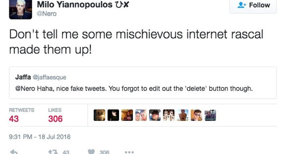 The Truth Regarding Milo Yiannopoulos' Twitter Ban - Fact and Myth